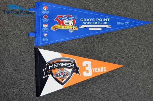 Custom Pennants | Felt Pennants | The Flag Makers