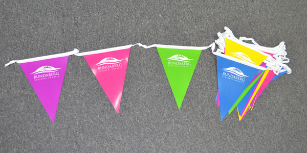 Decorate With Custom String Pennant Flags The Flag Makers